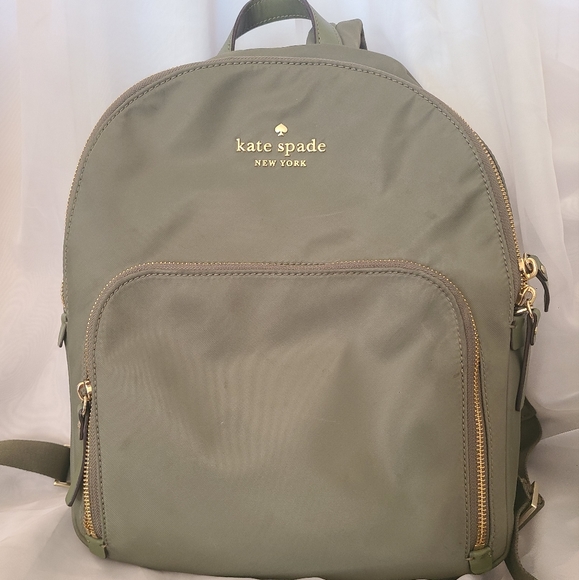 kate spade | Bags | Kate Spade Watson Lane Hartley Backpacknylon Green ...